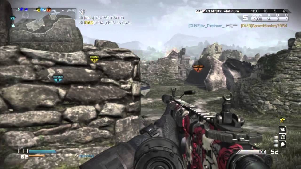 Cod Ghosts: 24-1 M27 Live Stonehaven Domination - YouTube