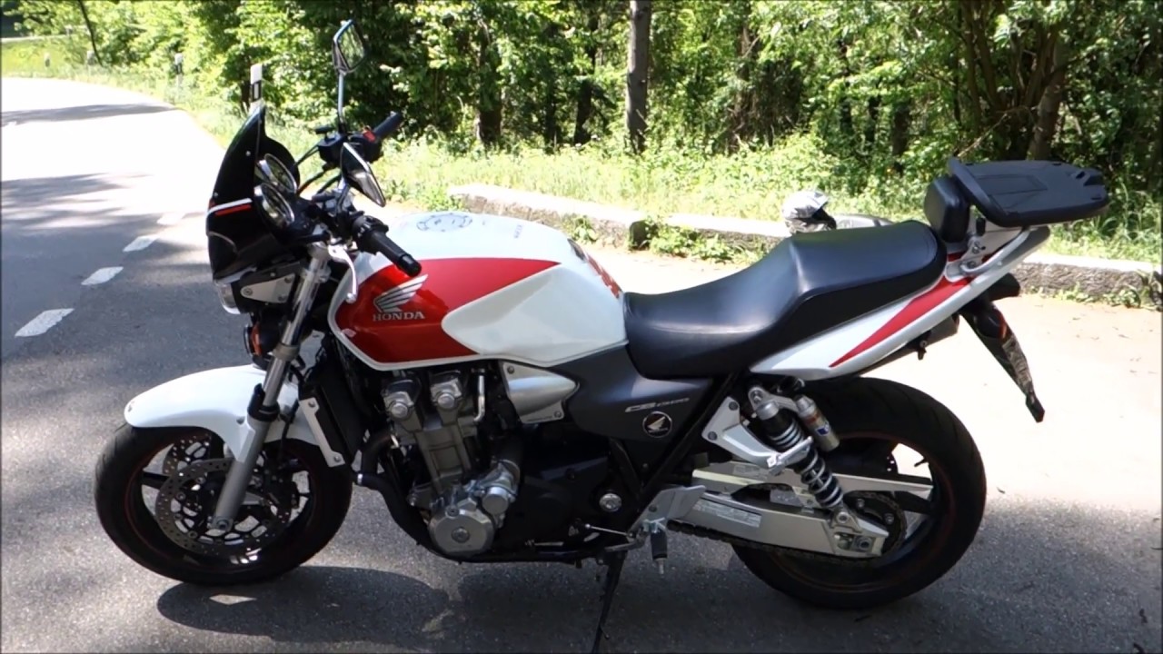 Honda CB 1300 F Walkaround and Sound - YouTube