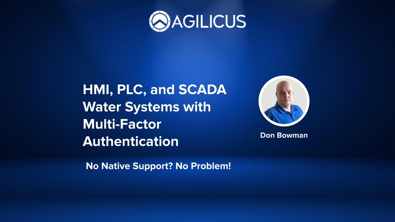 HMI PLC and SCADA Water Systems with Multi-Factor Authentication - YouTube
