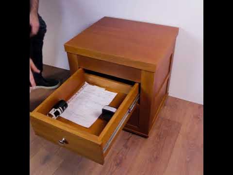 Тумба с потайными ящиками - YouTube