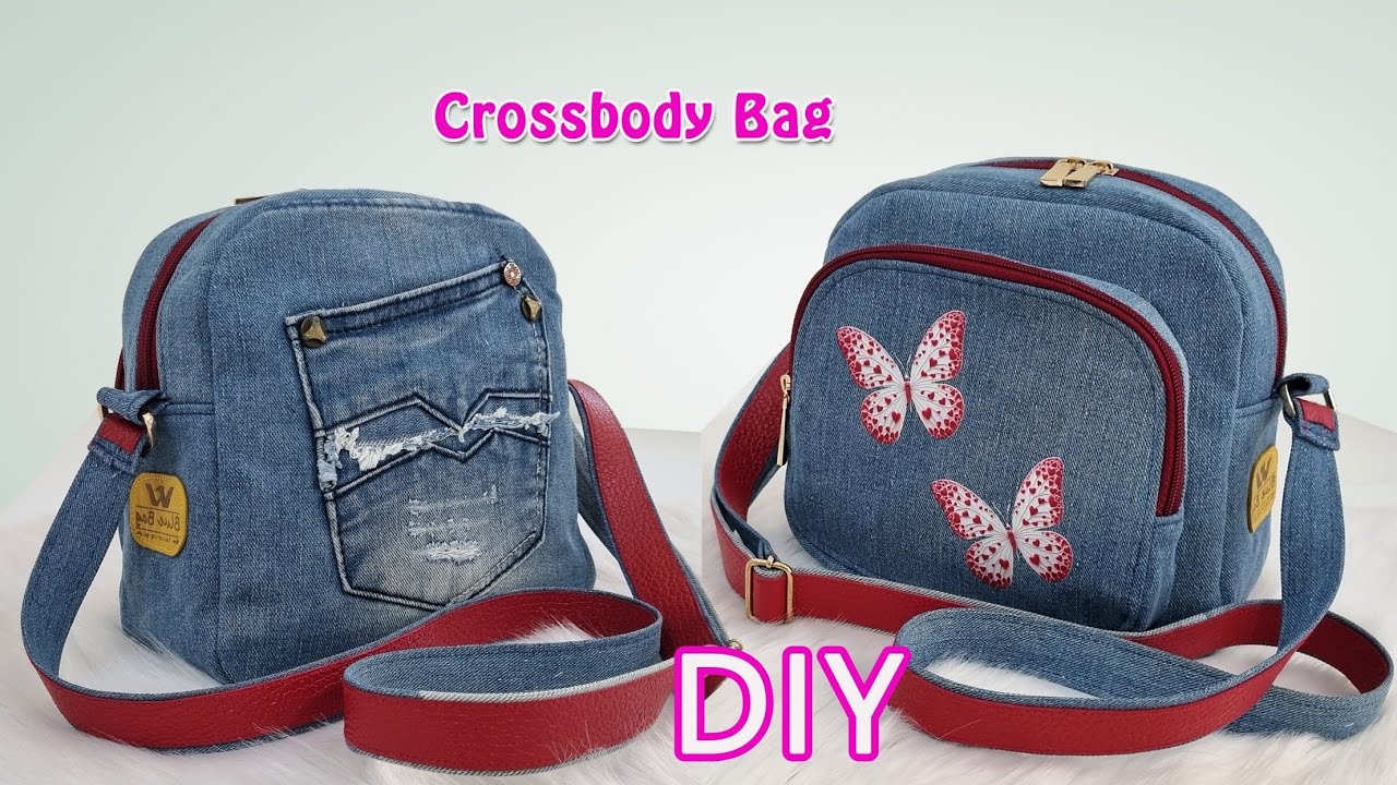 “DIY Cara Membuat Tas / Crossbady Bag Tutorial & Pattern” - YouTube