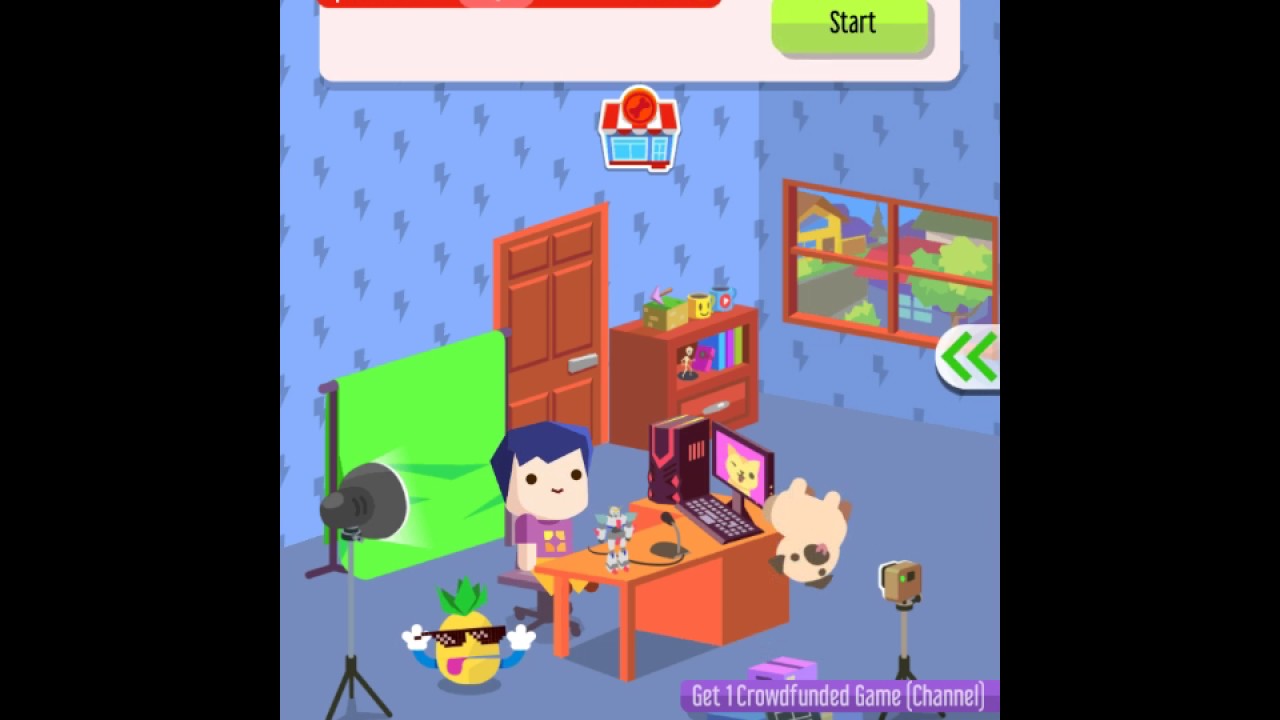 Vlogger go viral!! Fun game - YouTube