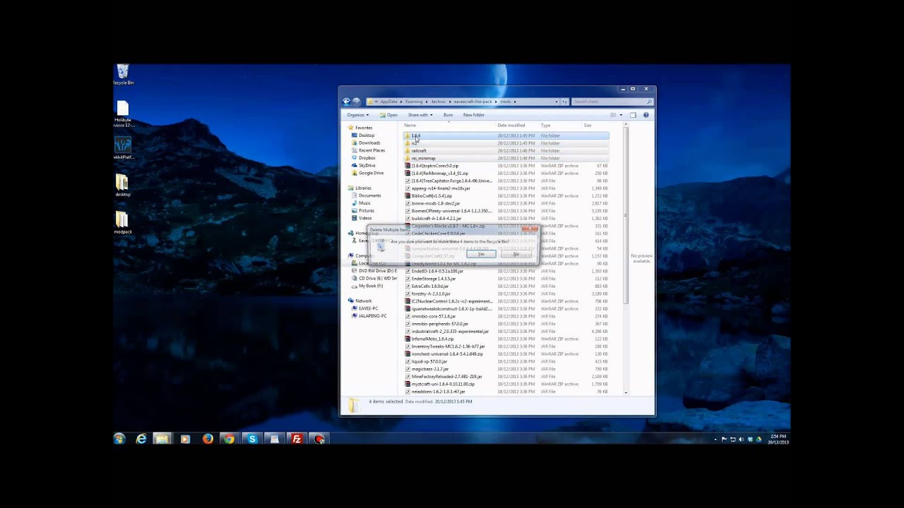 Eaveecraft - How to fix modpack and optifine crashes - YouTube