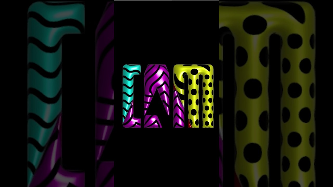 Logo texturizado 3d - Inflate #shorts #youtubeshorts - YouTube