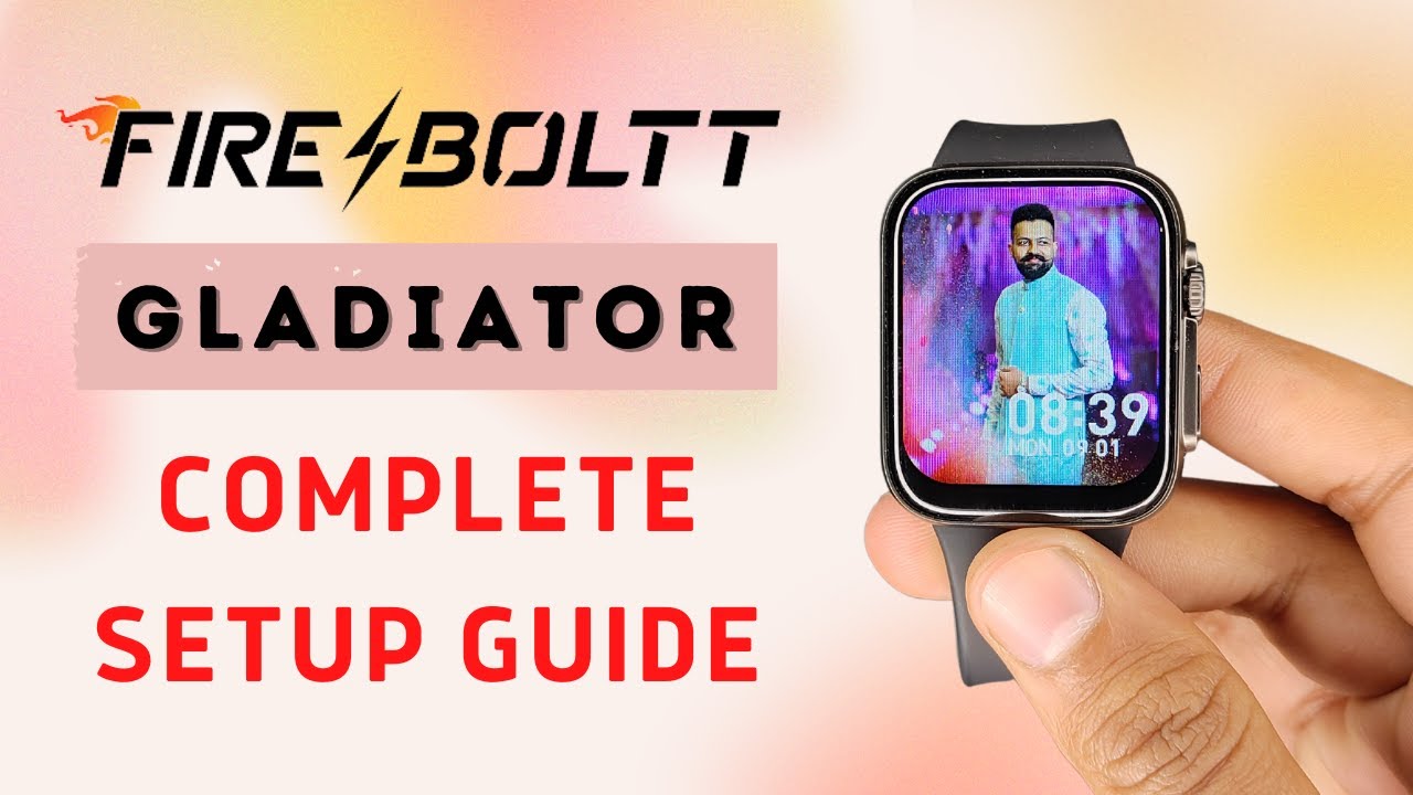 Fire-boltt Gladiator smartwatch | Full setup guide | overview # ...