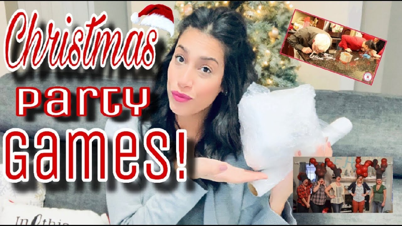 Vlogmas Day 11 Fun Christmas Party Games Youtube