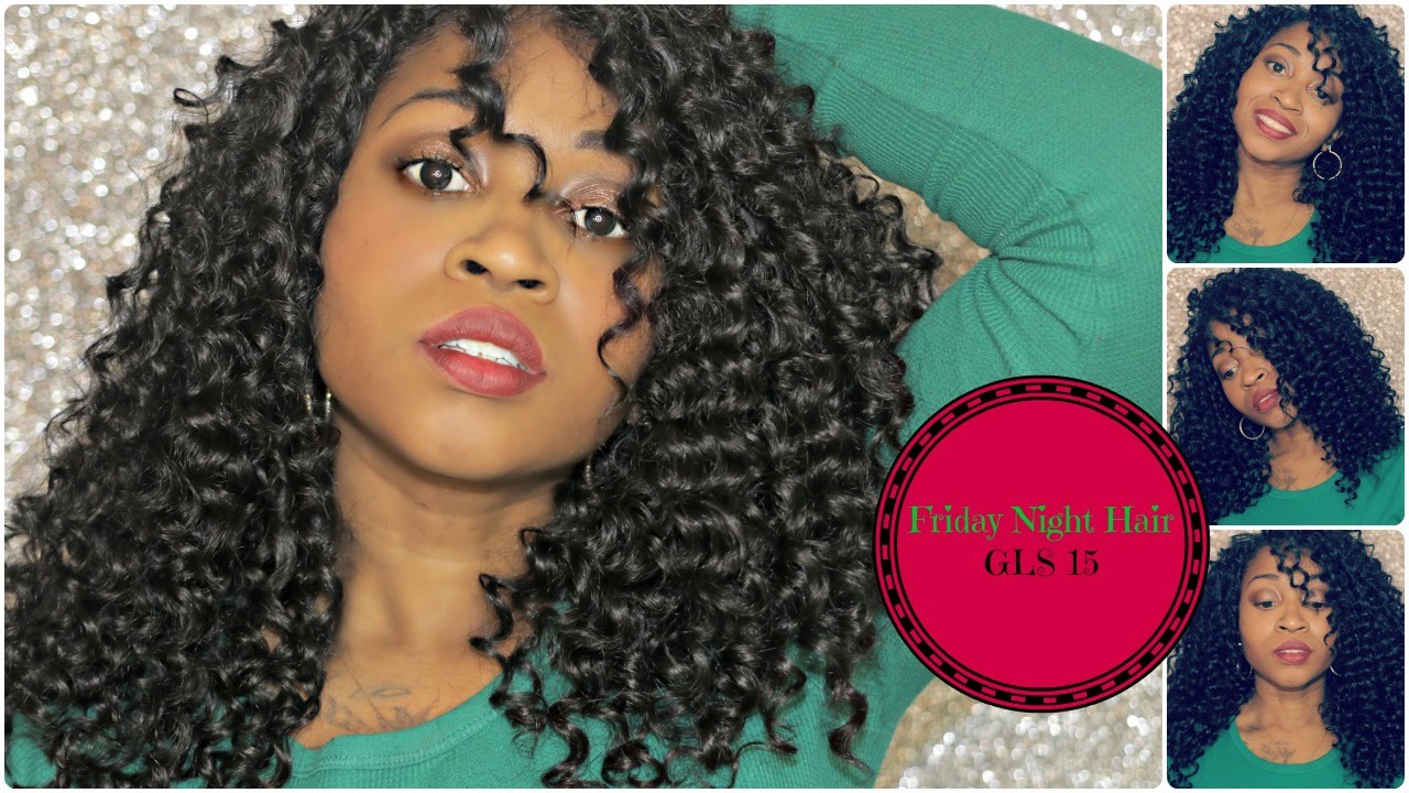 FRIDAYNIGHTHAIR GLS 15 | Watch Me Cut, Shape & Style | Curly Wig ...