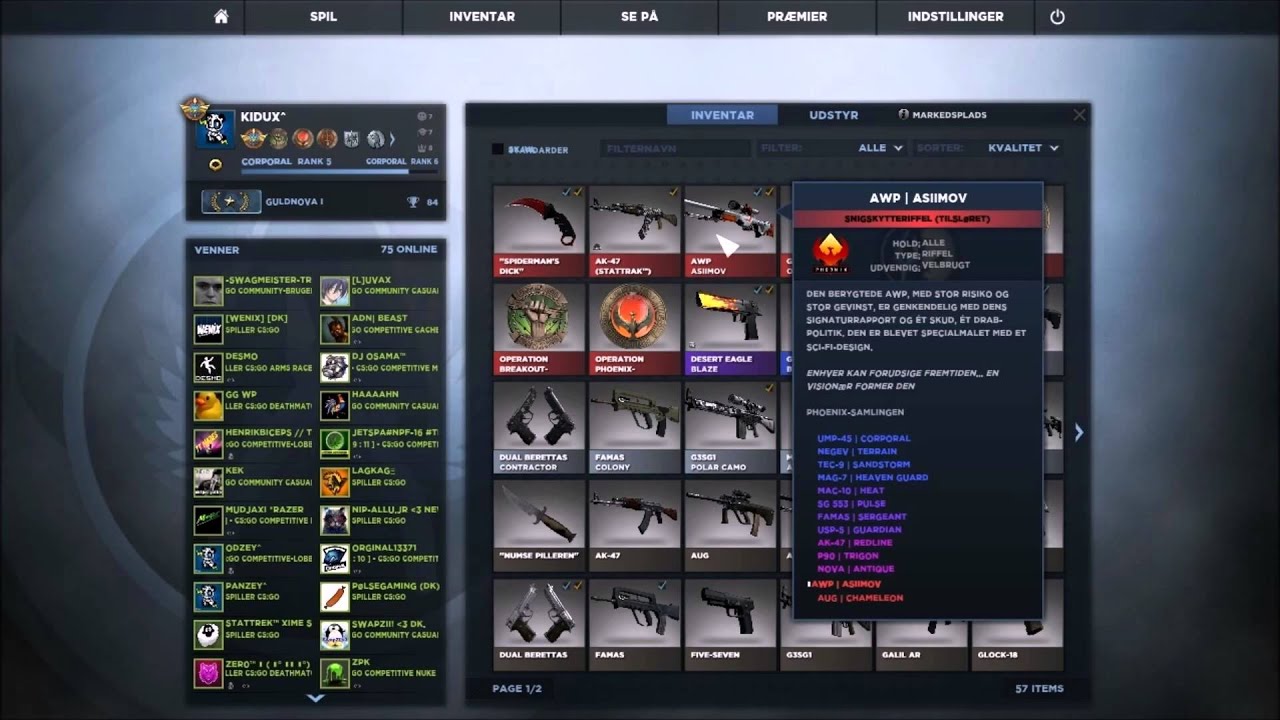CS GO INVENTORY MUST SEE :3 - YouTube