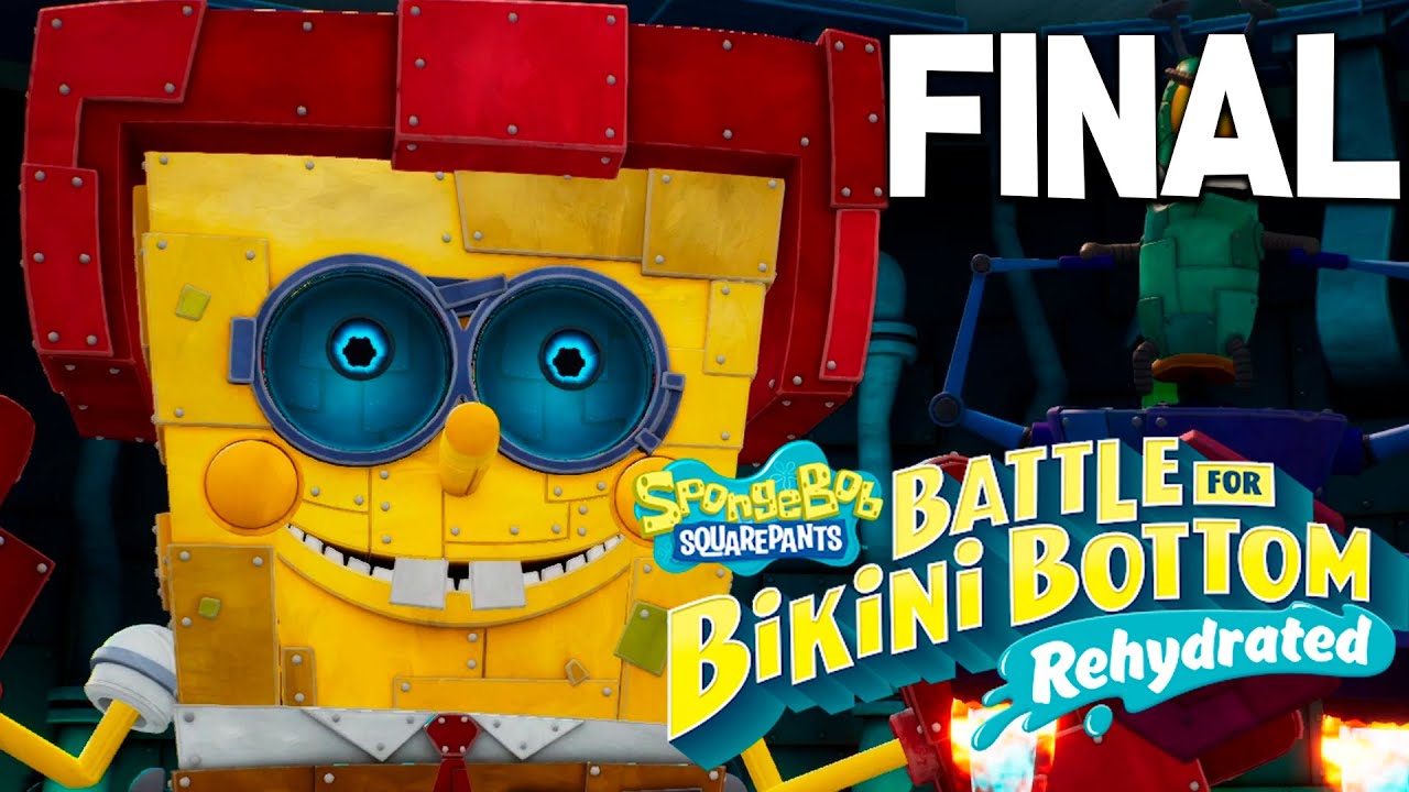 Bob Esponja: Batalla por Fondo Bikini Rehydrated - BOB ROBOT - FINAL ...