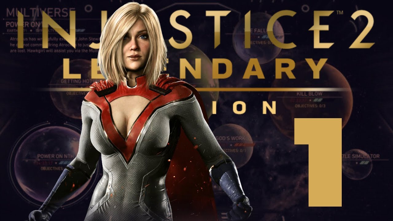 injustice 2 legendary edition: Power Girl, part 1 #injustice2 # ...
