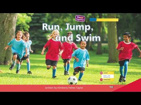 Run , Jump and Swim /U2 L5/ myView Literacy Grade K - YouTube