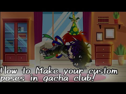 How to make your own custom poses in gacha club! | Tutorial | ✨😎
