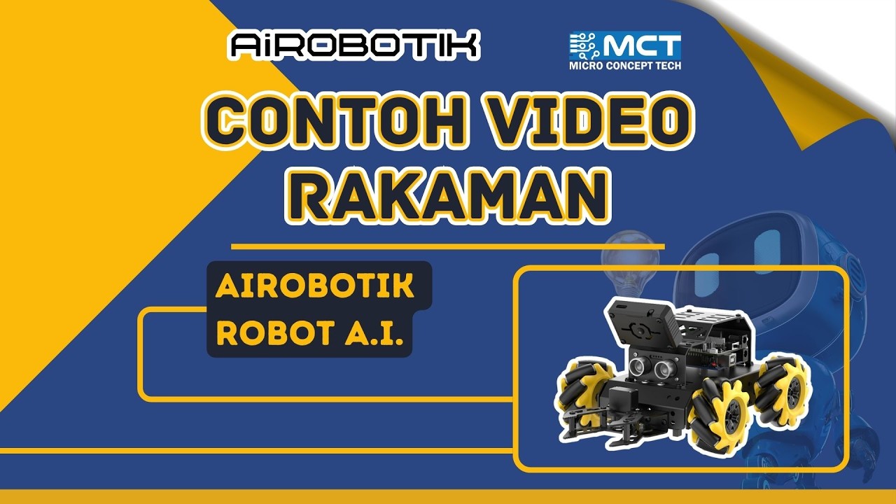 MYRC2026 : Contoh Video Rakaman AiRobotik Robot AI - YouTube