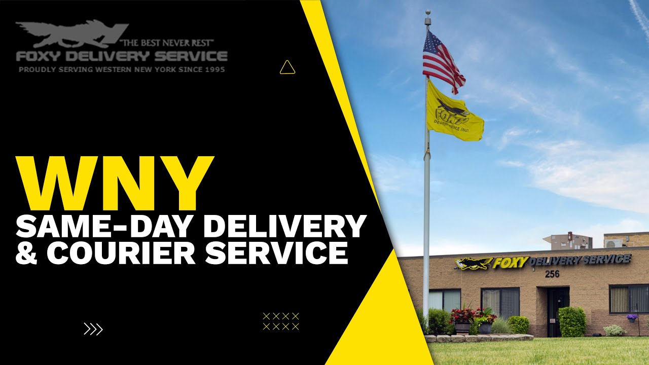 WNY Same-Day Delivery & Courier Service | FOXY DELIVERY - YouTube