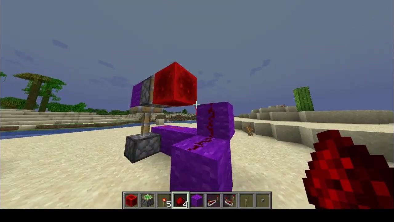 How to build a redstone torch key - YouTube