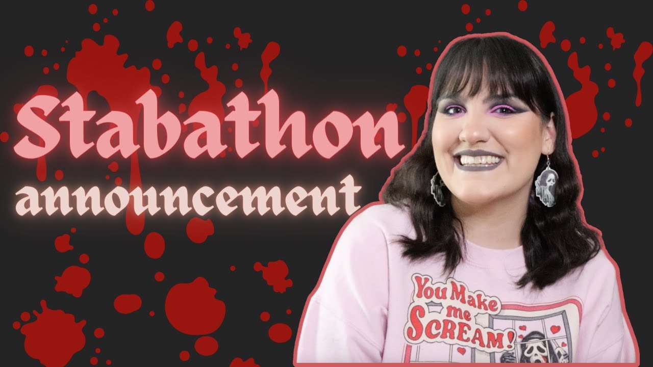 Stabathon Readathon Announcement! 🔪 👻 - YouTube