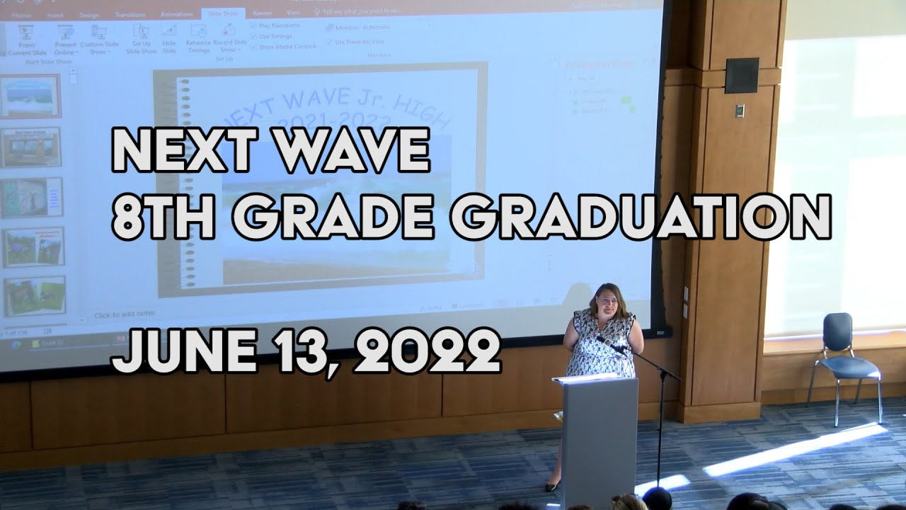 Next Wave 8th Grade Graduation 2022 - YouTube