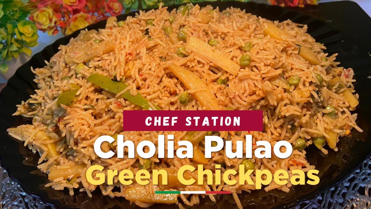 Cholia Pulao Recipe by Chef Station-Secret Ingredient to Level up Rice ...