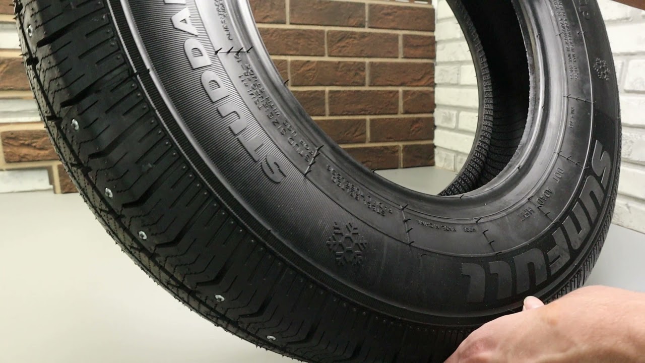 Шины SUNFULL SF-W07 94/92 R шипы PORTER2 ПОРТЕР2 Портер2 - YouTube