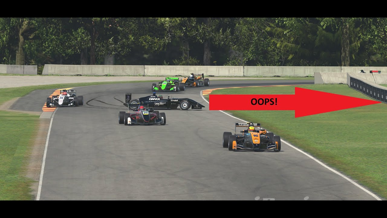 iRacing Motorsport Simulator - Dallara F3 - Road America - 12 lap race ...