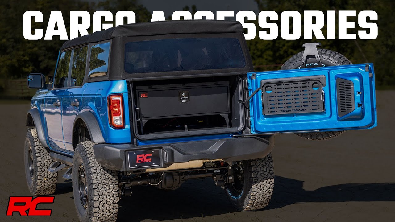 2021 Ford Bronco Tailgate Table & Storage Box - YouTube