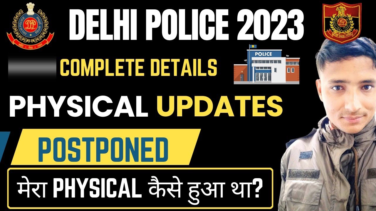 Delhi Police Physical Complete Detail || Physical Update || Cutoff ...