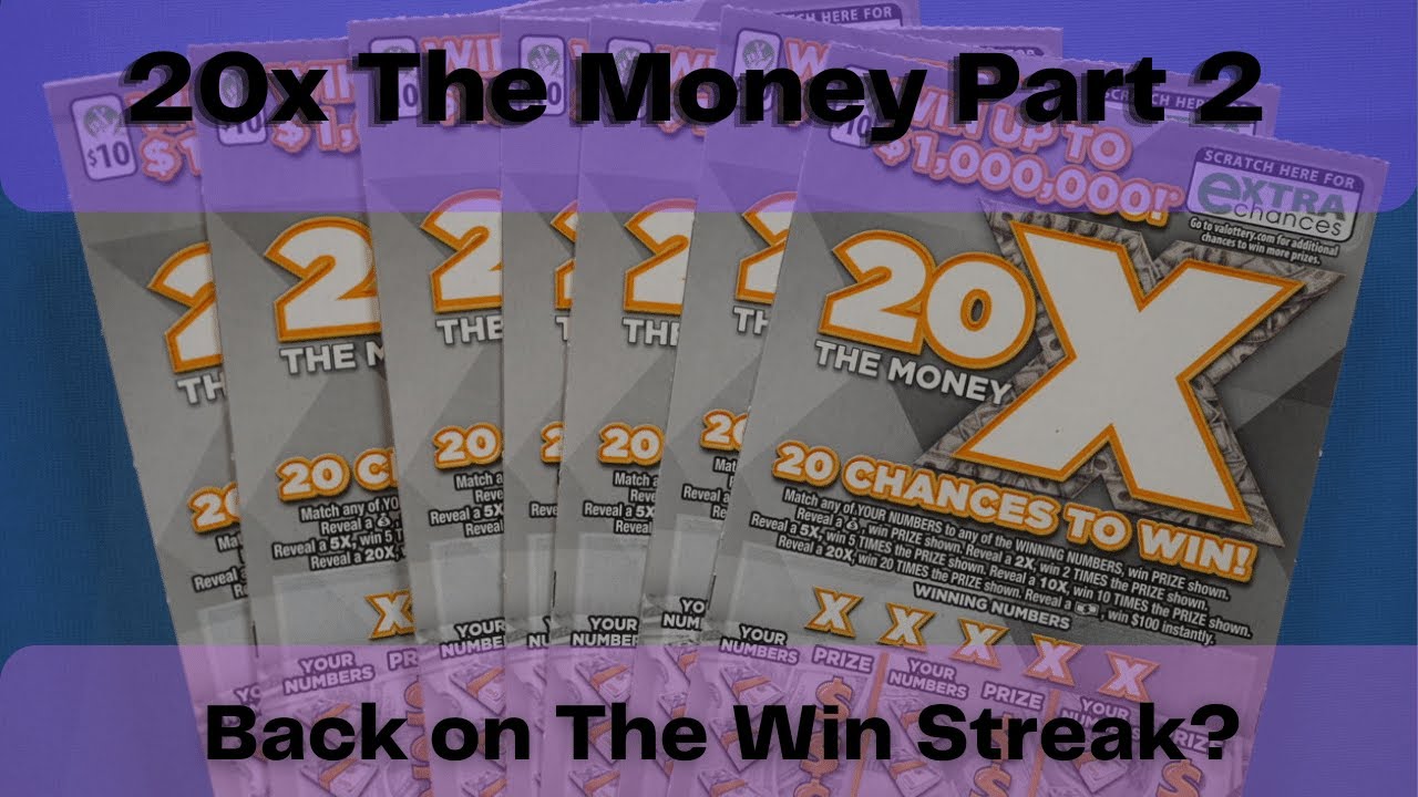 Virginia Scratchers: 20X the Money Part 2 - YouTube