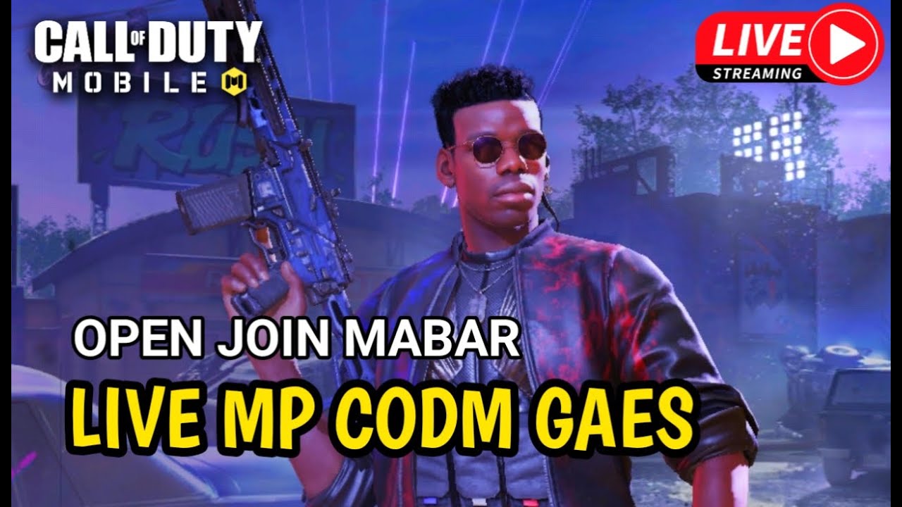 🔴 [1] LIVE CODM MP, OPEN JOIN MABAR GAES | LIVE STREAMING | CALL OF DUTY MOBILE INDONESIA - YouTube