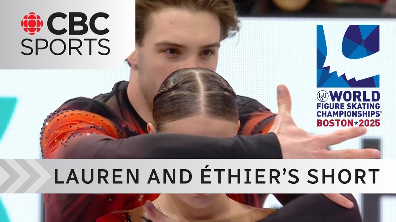 Kelly Ann Lauren & Loucas Éthier's short program at the world figure ...
