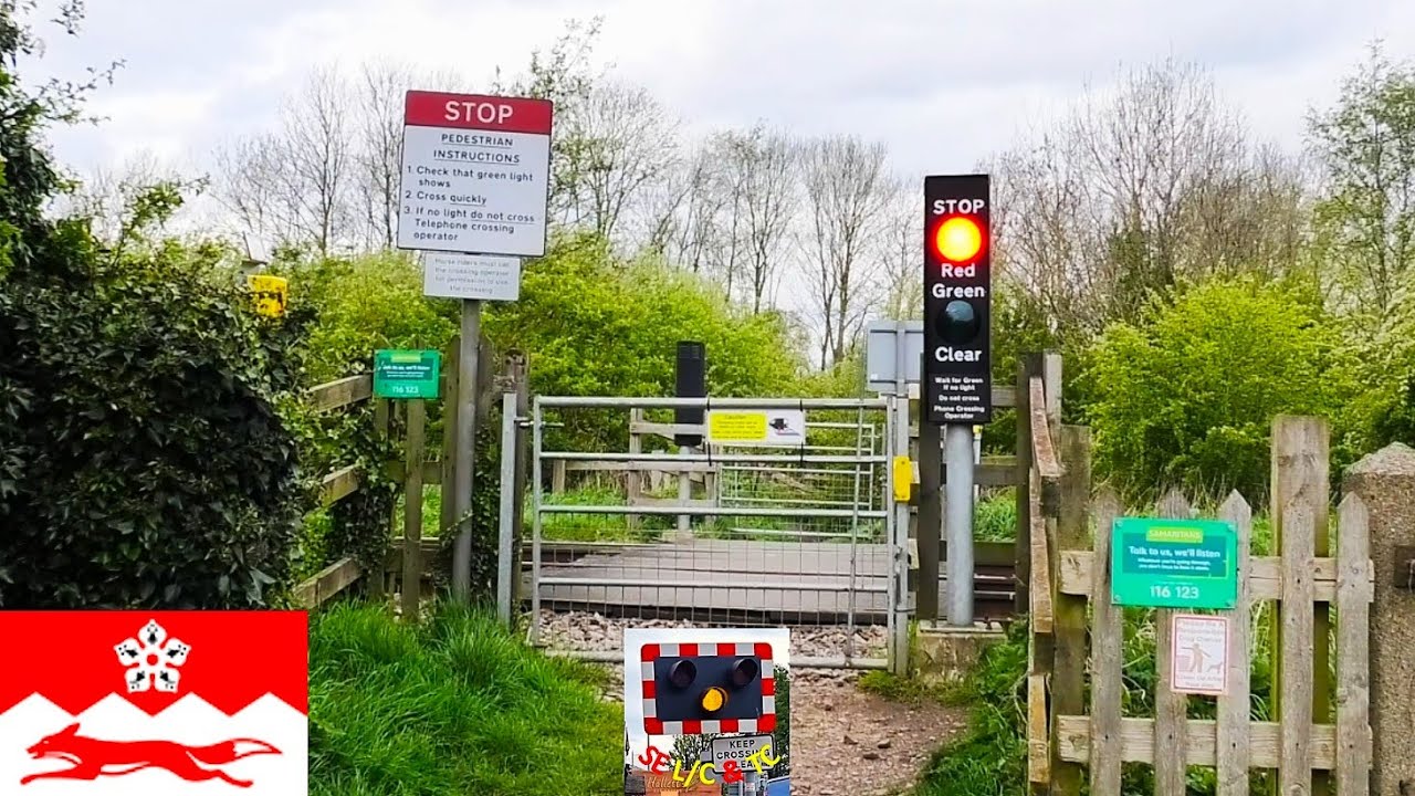 Sysonby Grange (Footpath) Level Crossing, Melton Mowbray ...