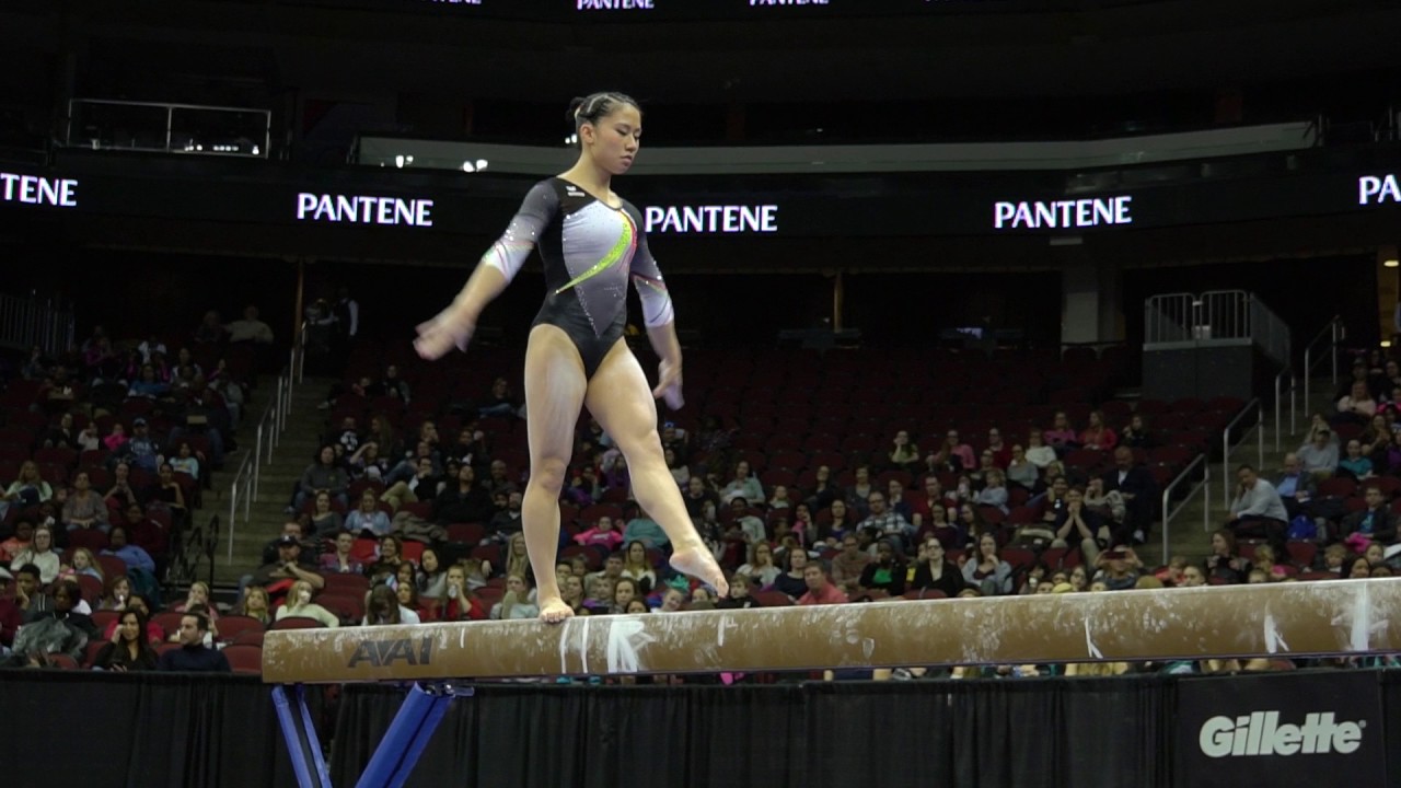 Kim Bui (GER) - Balance Beam - 2017 AT&T American Cup - YouTube