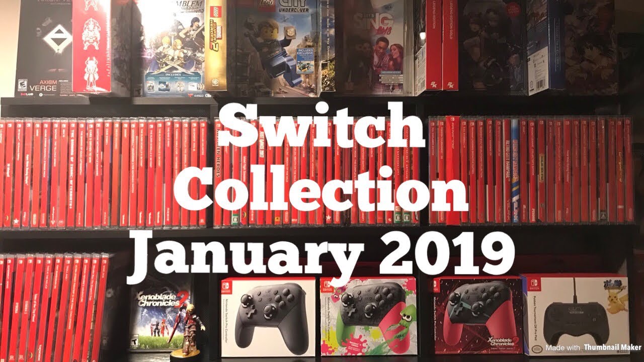 Nintendo Switch Games Collection January 2019 - YouTube