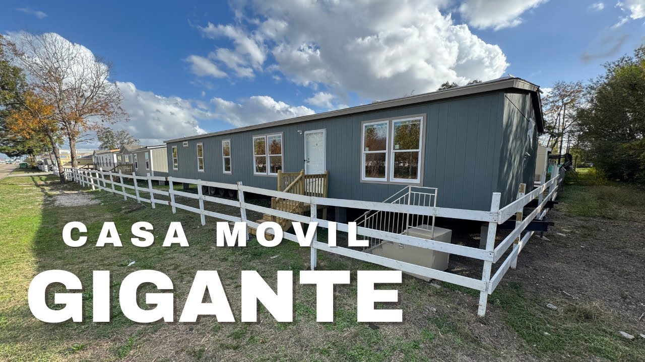 Casa móvil con 5 recamaras y 3 baños. Double Wide 32x68 con muchísimo ...