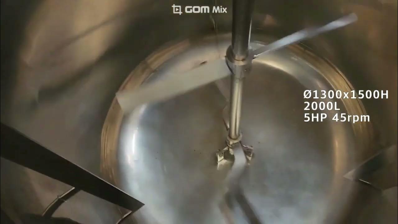 2000L 5HP 45rpm (3중 자켓) - YouTube