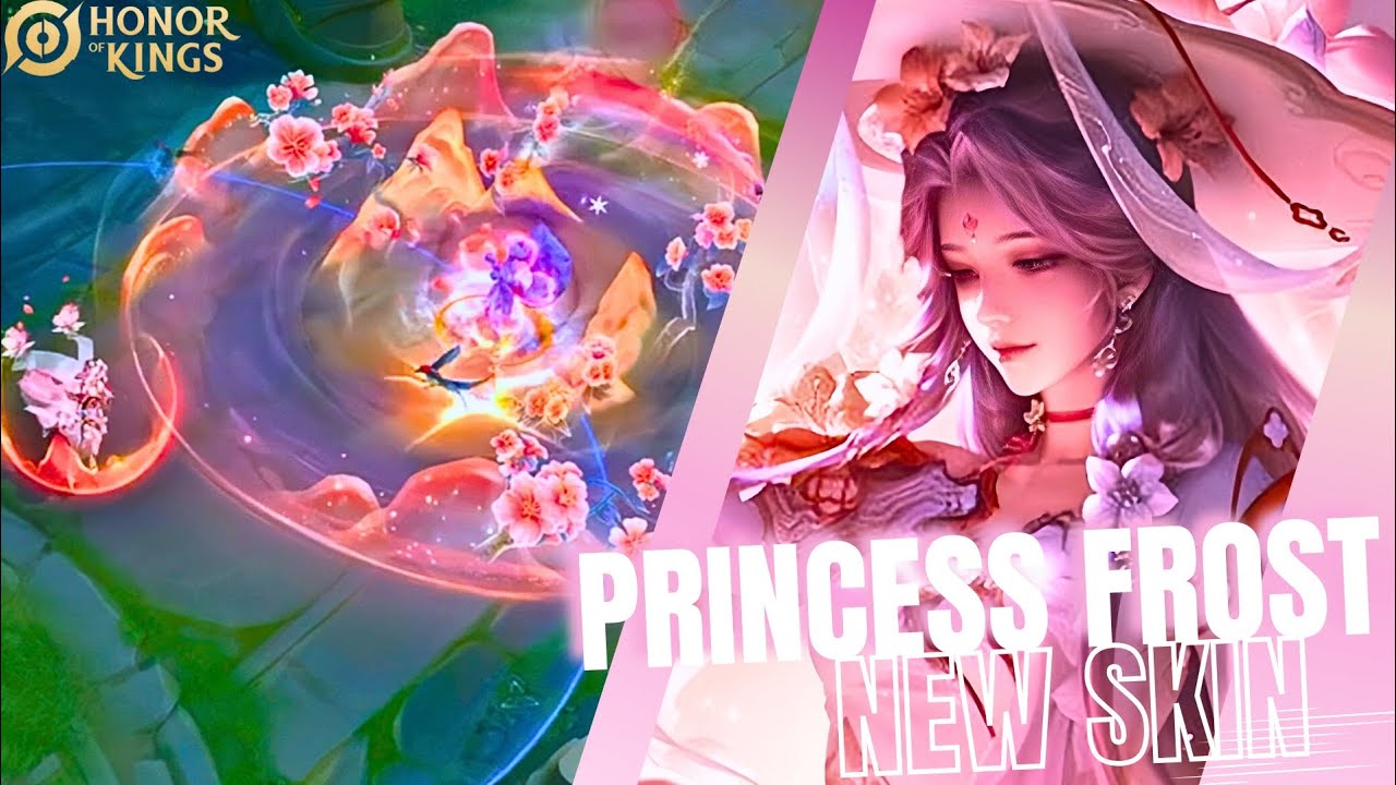 NEW SKIN IN CHINA | PRINCESS FROST | LEGEND | HONOR OF KINGS - YouTube