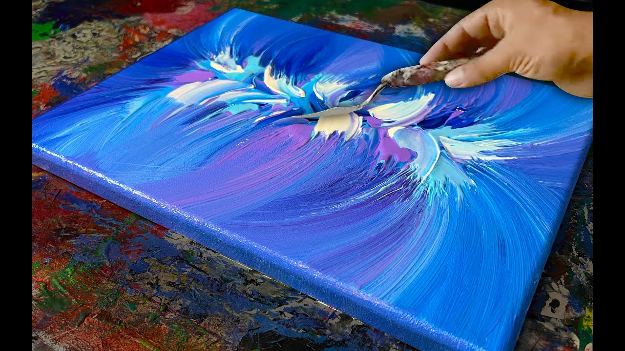 Easy Energetic Painting / 265 / For Beginners / Energetic / Acrylics ...