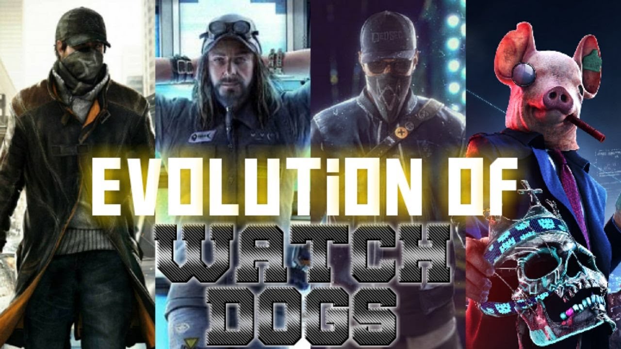 Evolution of Watch Dogs game 2014-2020 - YouTube