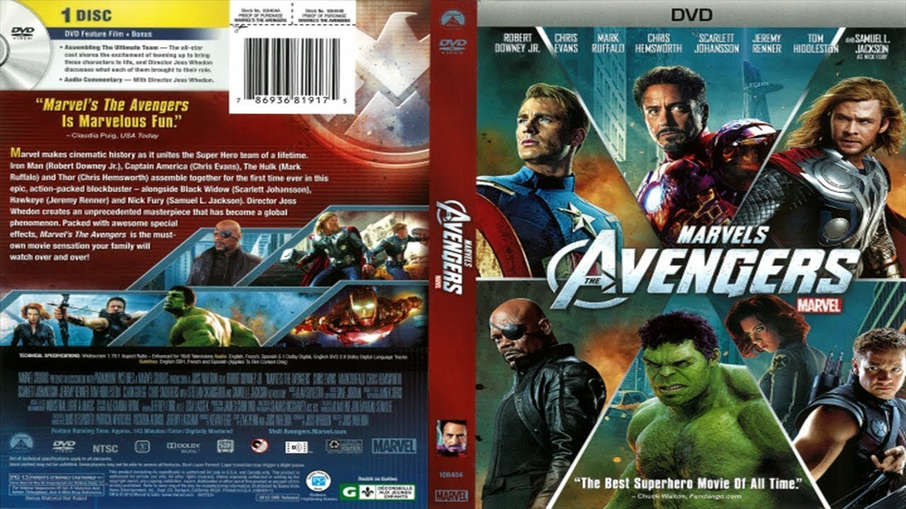 Opening The Avengers (2012) DVD - YouTube