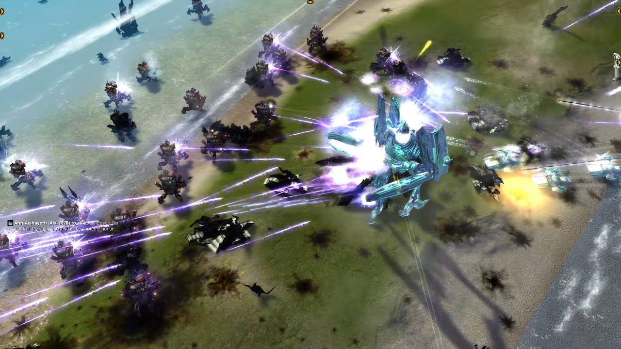 Cybran vs Seraphim - M28 AI vs M28 AI - Supreme Commander Forged ...
