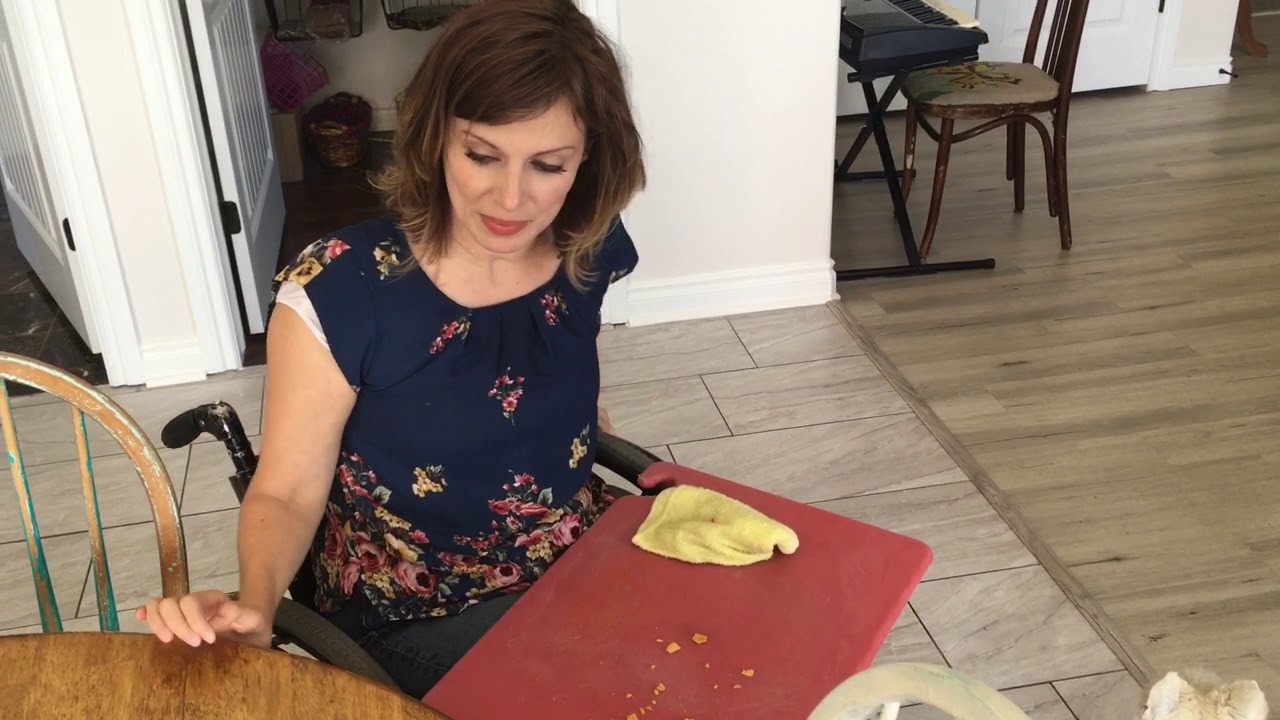 How I wipe off the table - YouTube