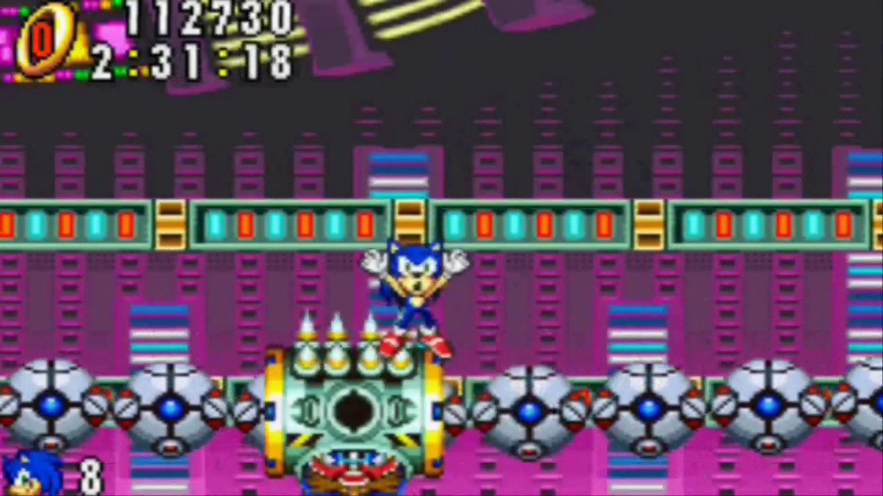 Sonic Advance part 7 Cosmic Angel Zone - YouTube