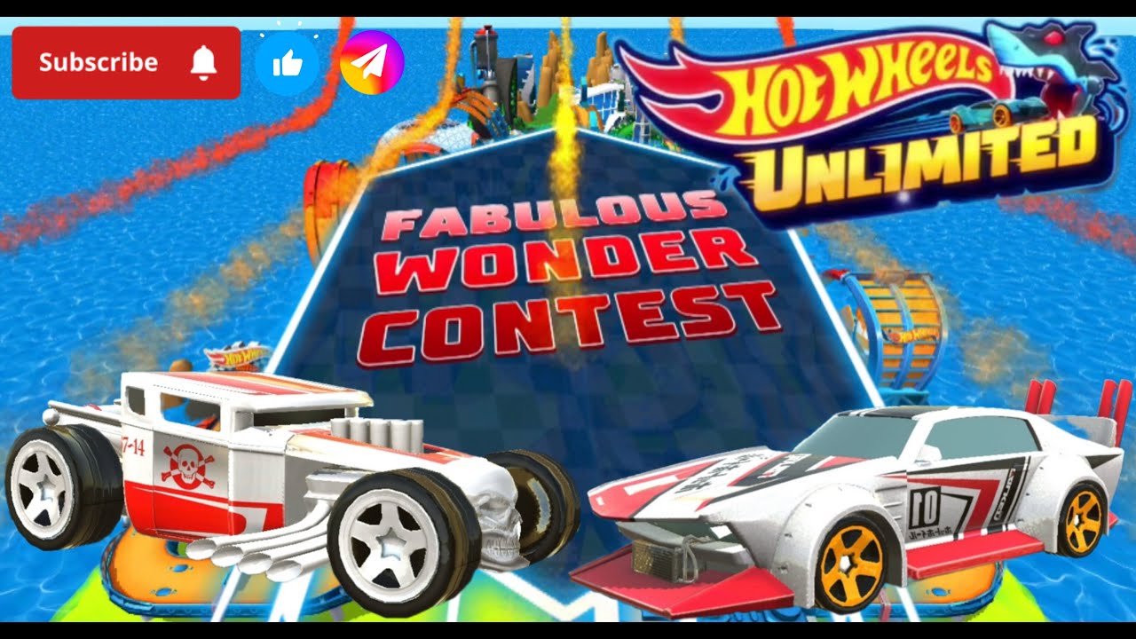 HOT WHEELS UNLIMITED MATTEL GAMES VIDEO VIP | RACE AND MAKING NEW TRACK ...