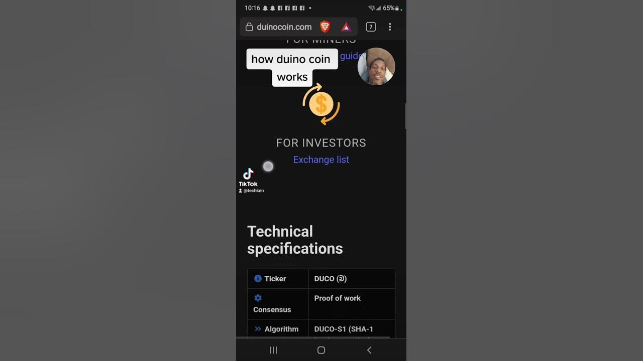 How Duino coin works 🤔 - YouTube