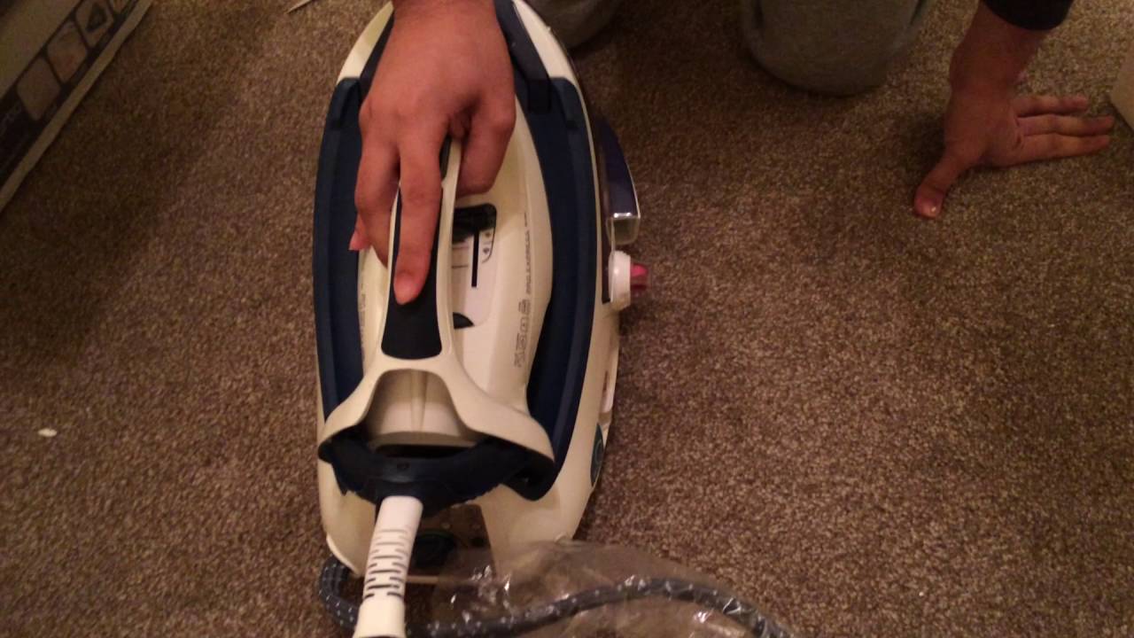 Tefal Pro Express Turbo Steam Generator Iron Opening / Unboxing ...