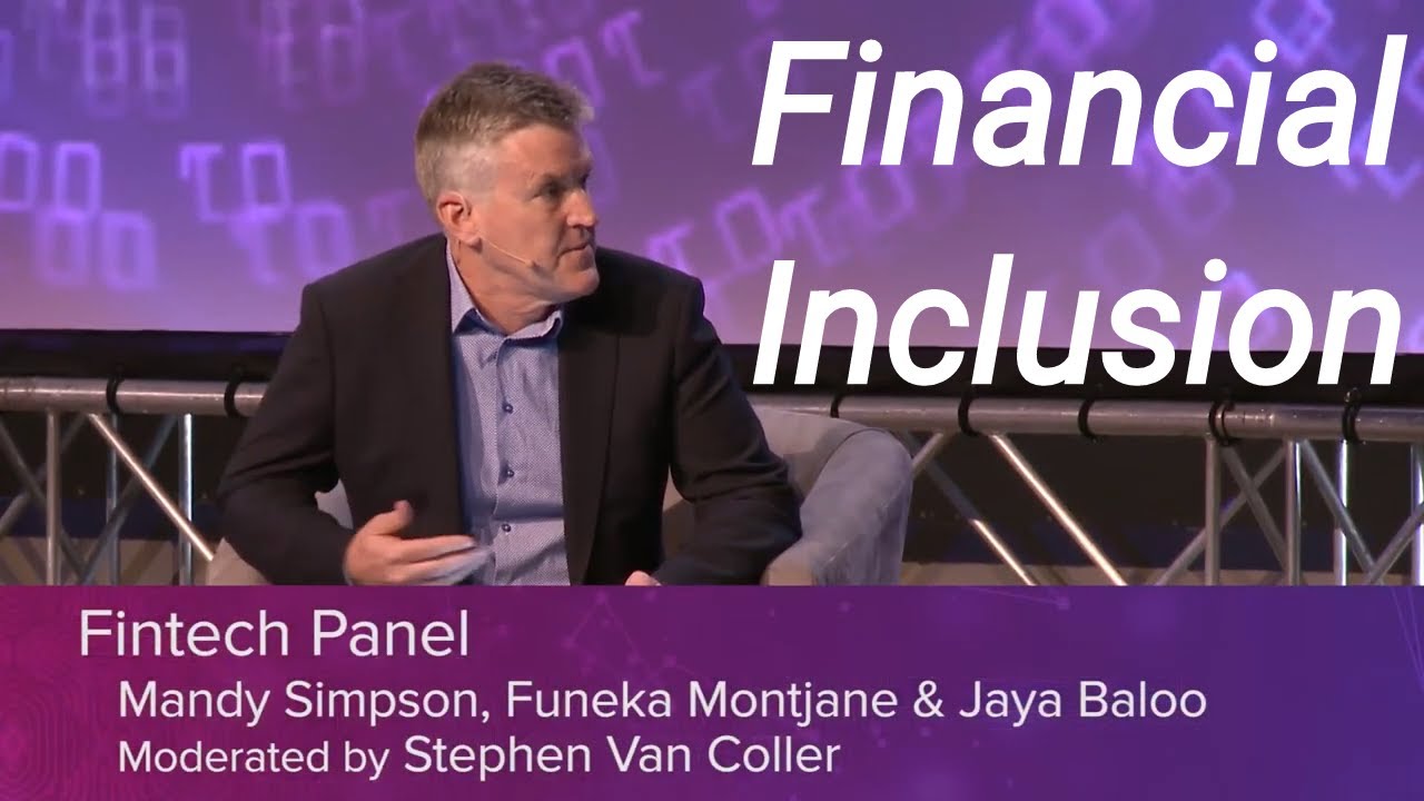 Fintech panel - Stephen van Coller, Mandy Simpson, Funeka Montjane ...