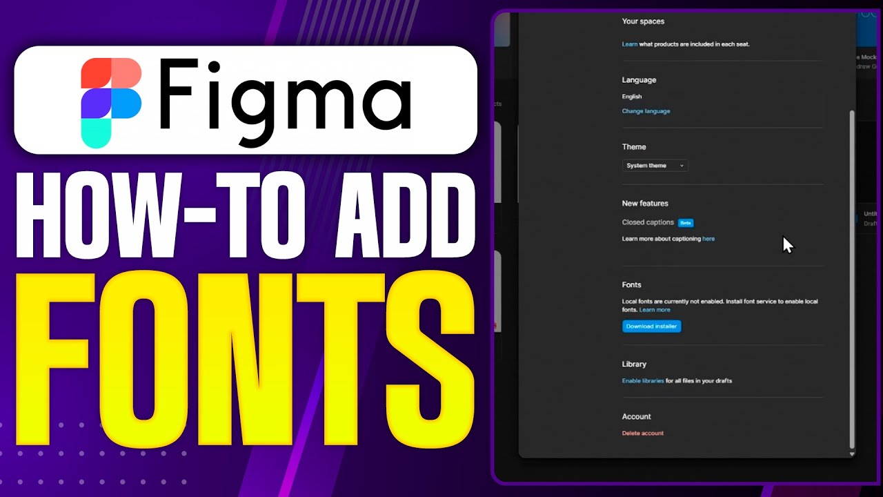 How To Add Fonts in Figma - Step By Step (2025) - YouTube
