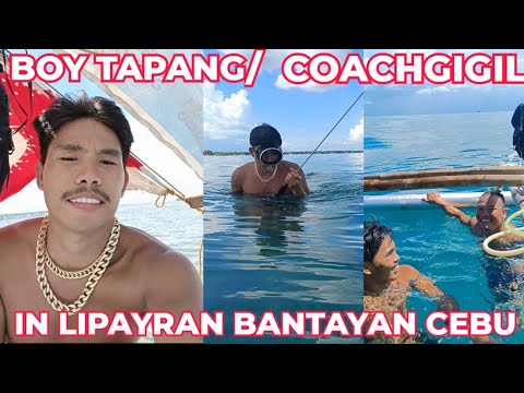 BOY TAPANG IN BANTAYAN ISLAND WITH COACHGIGIL NG CEBU - YouTube