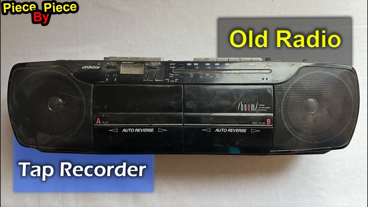 Exploring Vintage Audio Tech: Teardown of a Radio and Tape Recorder ...