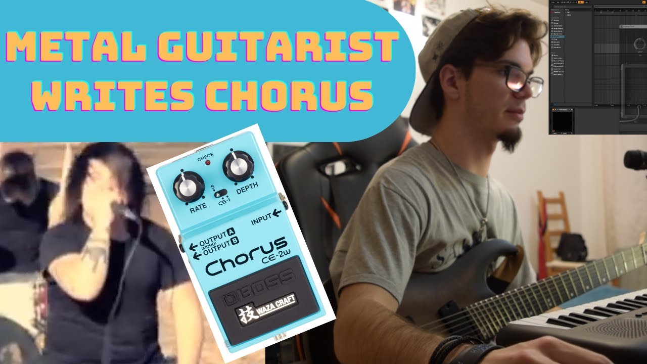 METAL Guitarist WRITES Chorus #Metalcore #Riffs #MetalOriginal #metal # ...