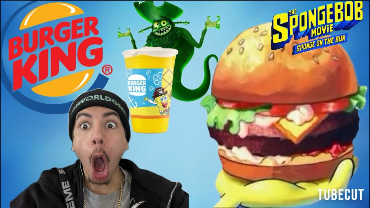 “Trying Burger Kings SpongeBob Meal…This was Inside??’’ - YouTube